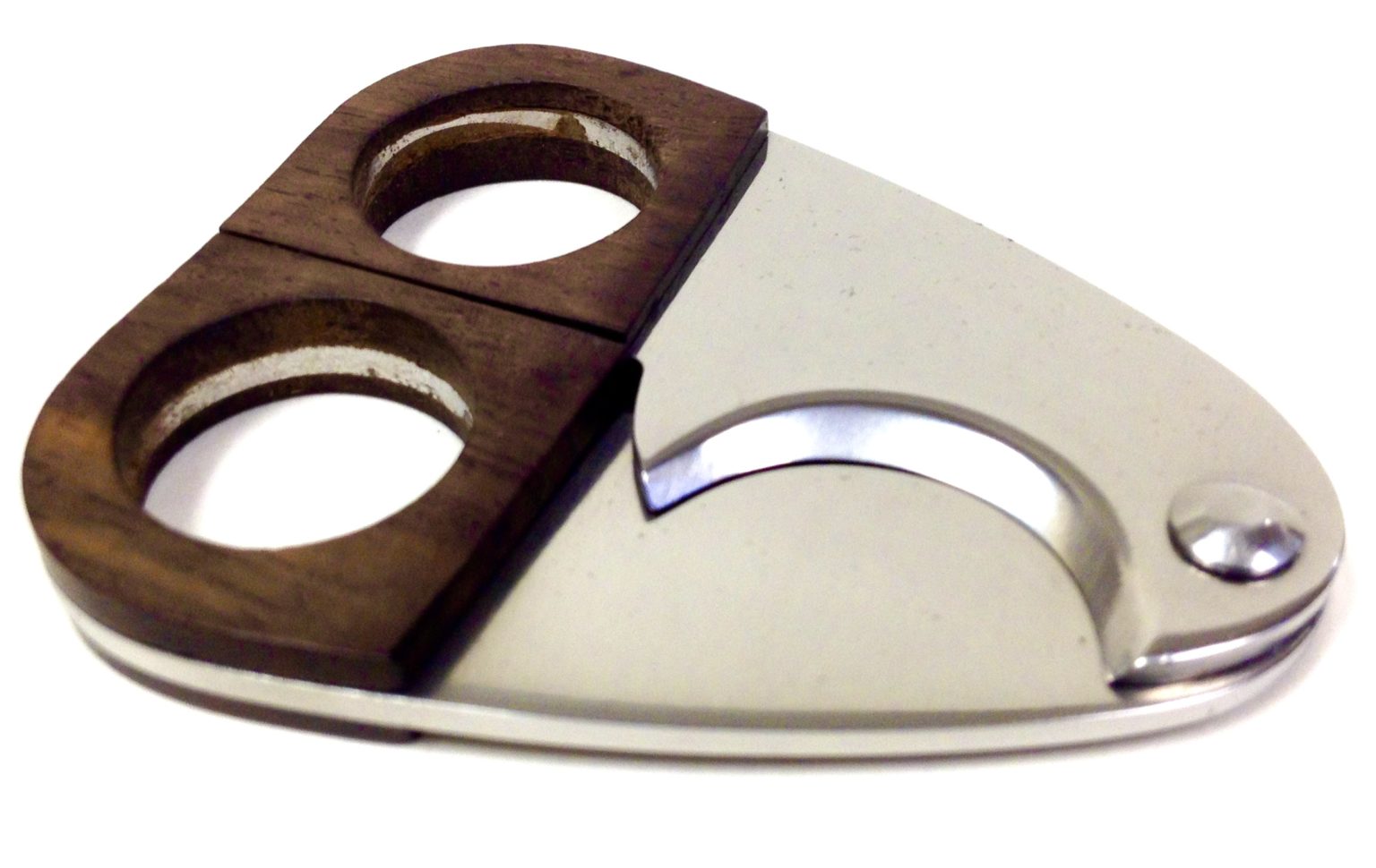 Wood Handle Cigar Scissors | Dual blade cigar Cutter